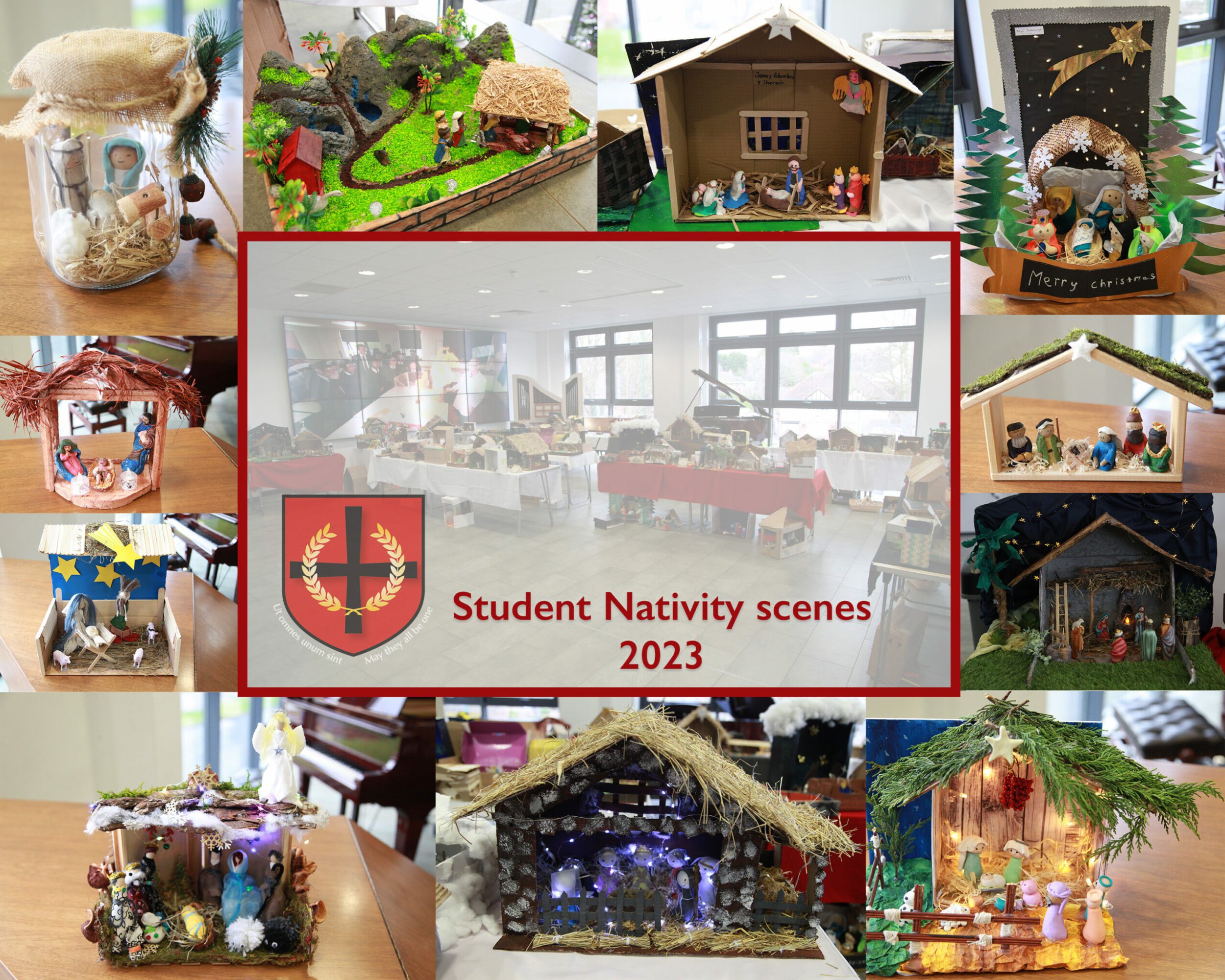 Nativity Scenes on Display at EMCS - English Martyrs' Catholic School