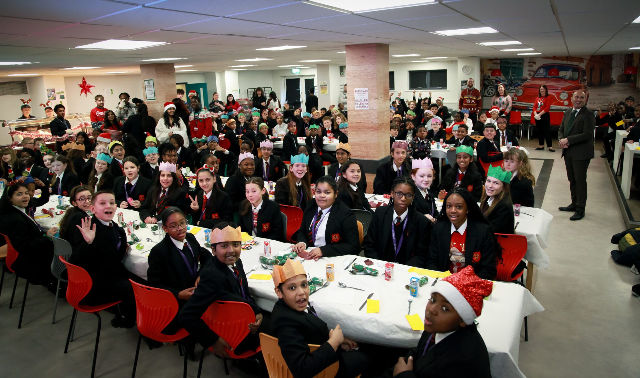 Festive Cheer for our Annual School Christmas Lunch - English Martyrs ...
