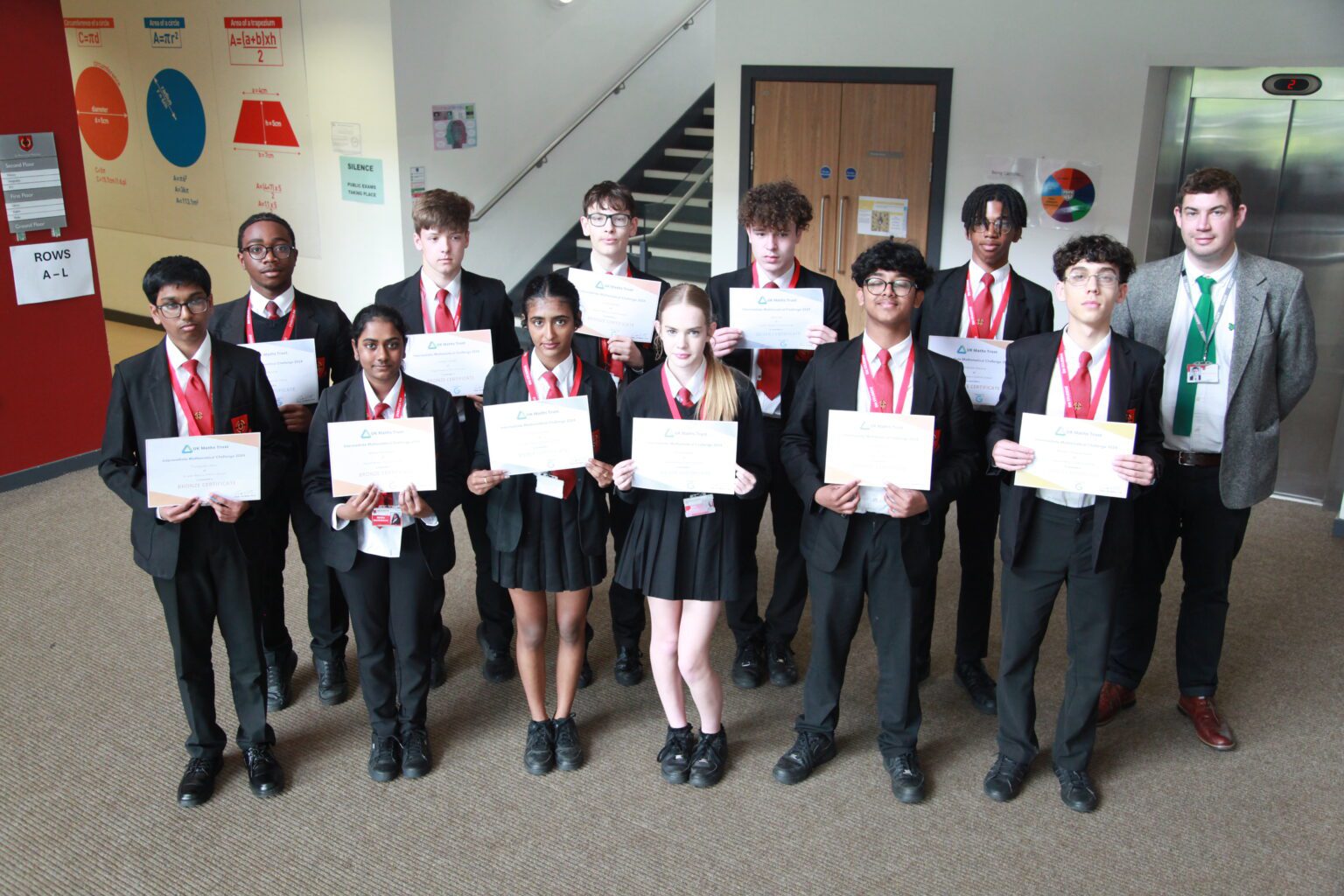 Intermediate UKMT Maths Challenge 2024 - English Martyrs' Catholic School